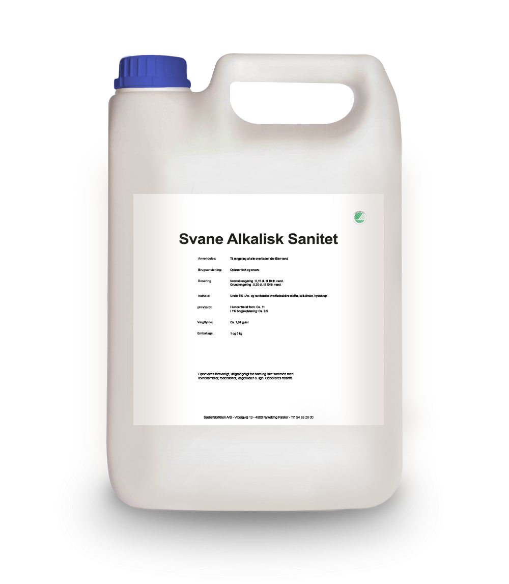 CleanMaster Svane Alkalisk Sanitet 5 tr - Rengøringsmidler - Cleanmaster.dk