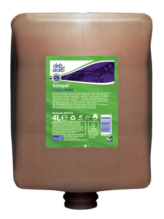 DEB Stoko Solopol Classic Pure Håndrensepasta 4000 ml - Personlig pleje ...